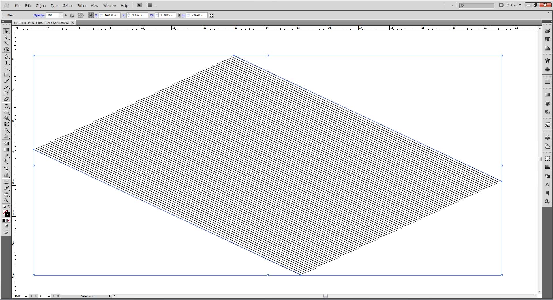 How to make patterns in Illustrator - lines & dots